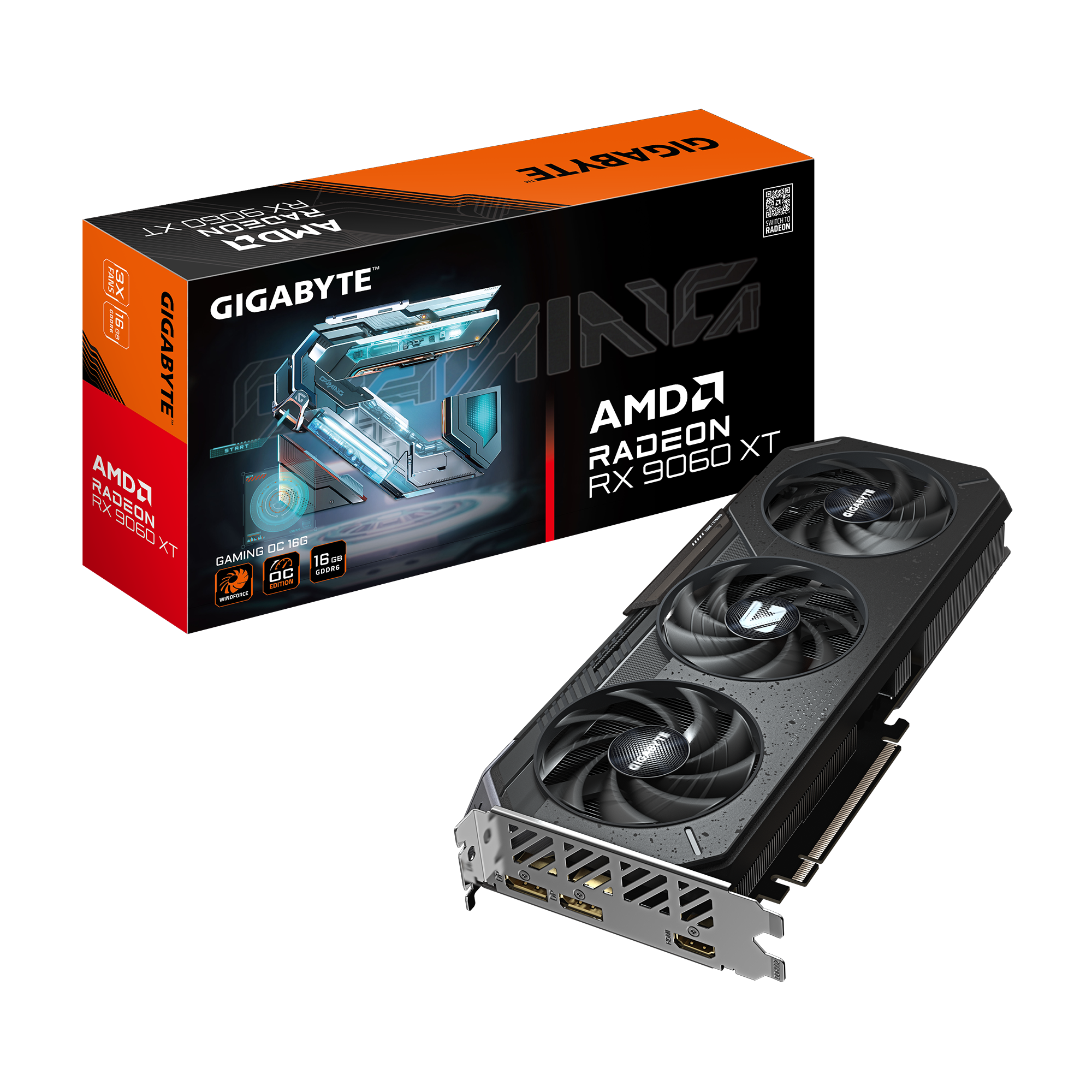 Buy Gigabyte RX 9060 XT Gaming OC 16GB GDDR6 Graphics Card at Best ...