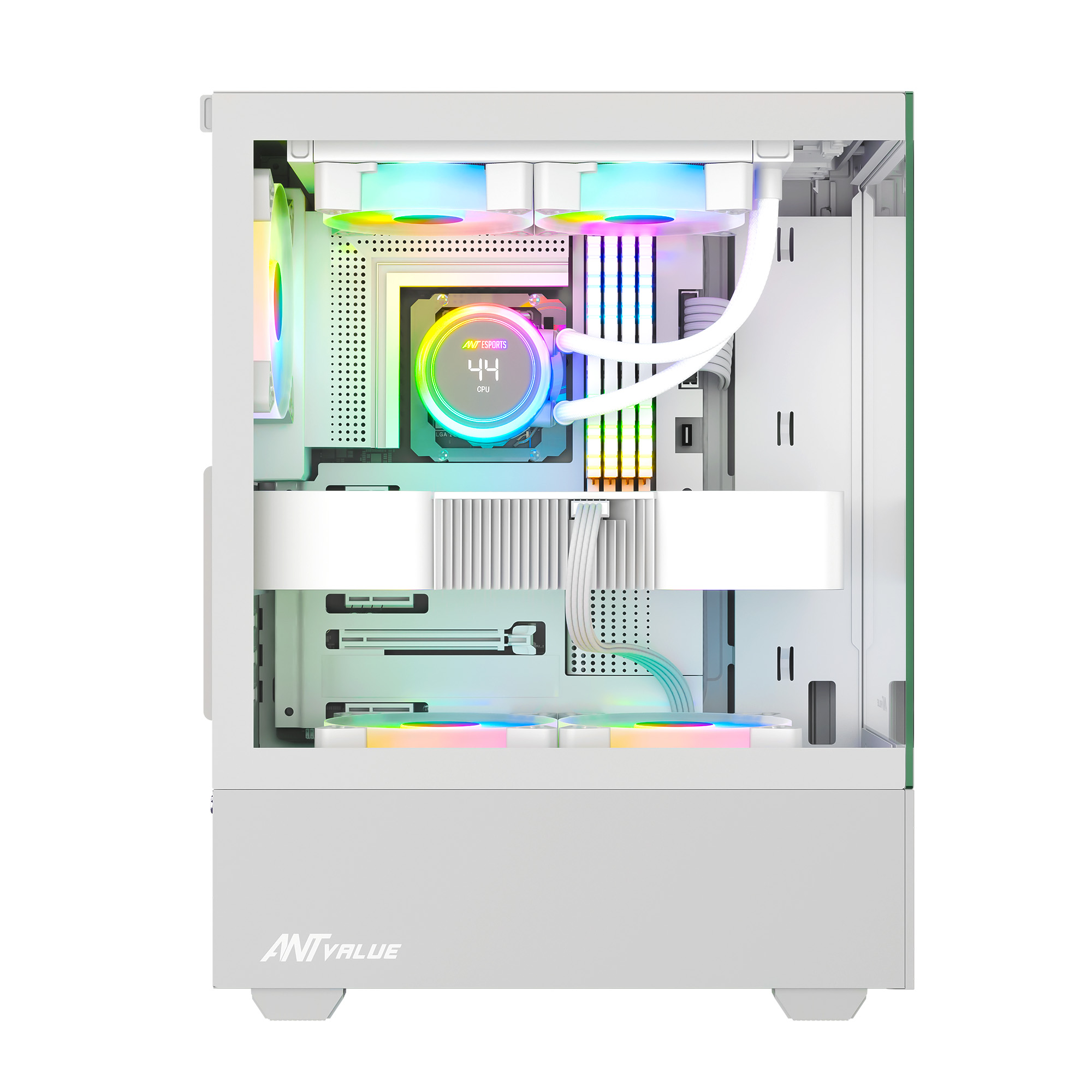 Buy ANT Value CV100 White CPU Cabinet at Best Price in India ...