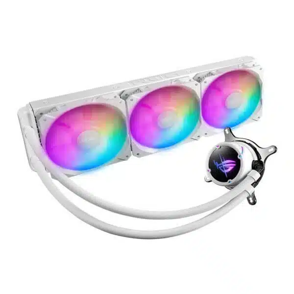 ASUS ROG Strix LC II 360 ARGB CPU Liquid Cooler (White) AIO Liquid Cooler