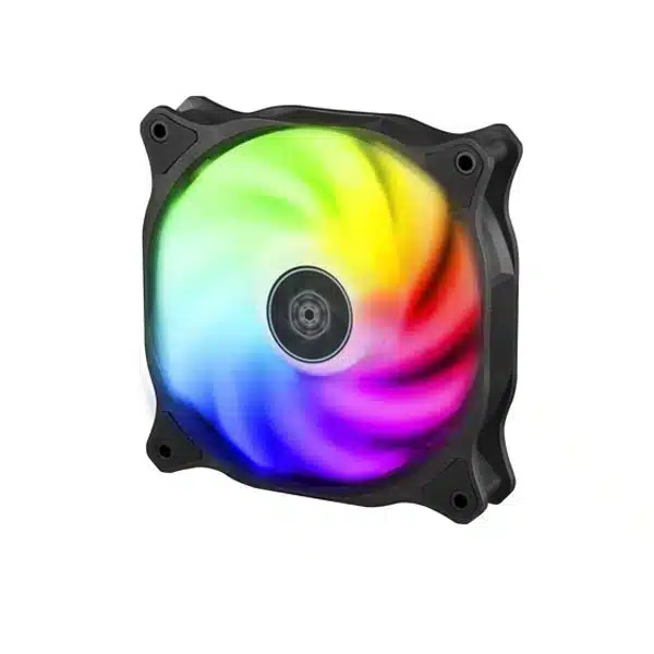 SilverStone Air Blazer 120R (Black) - 120mm ARGB Cabinet Fan (Single Pack)