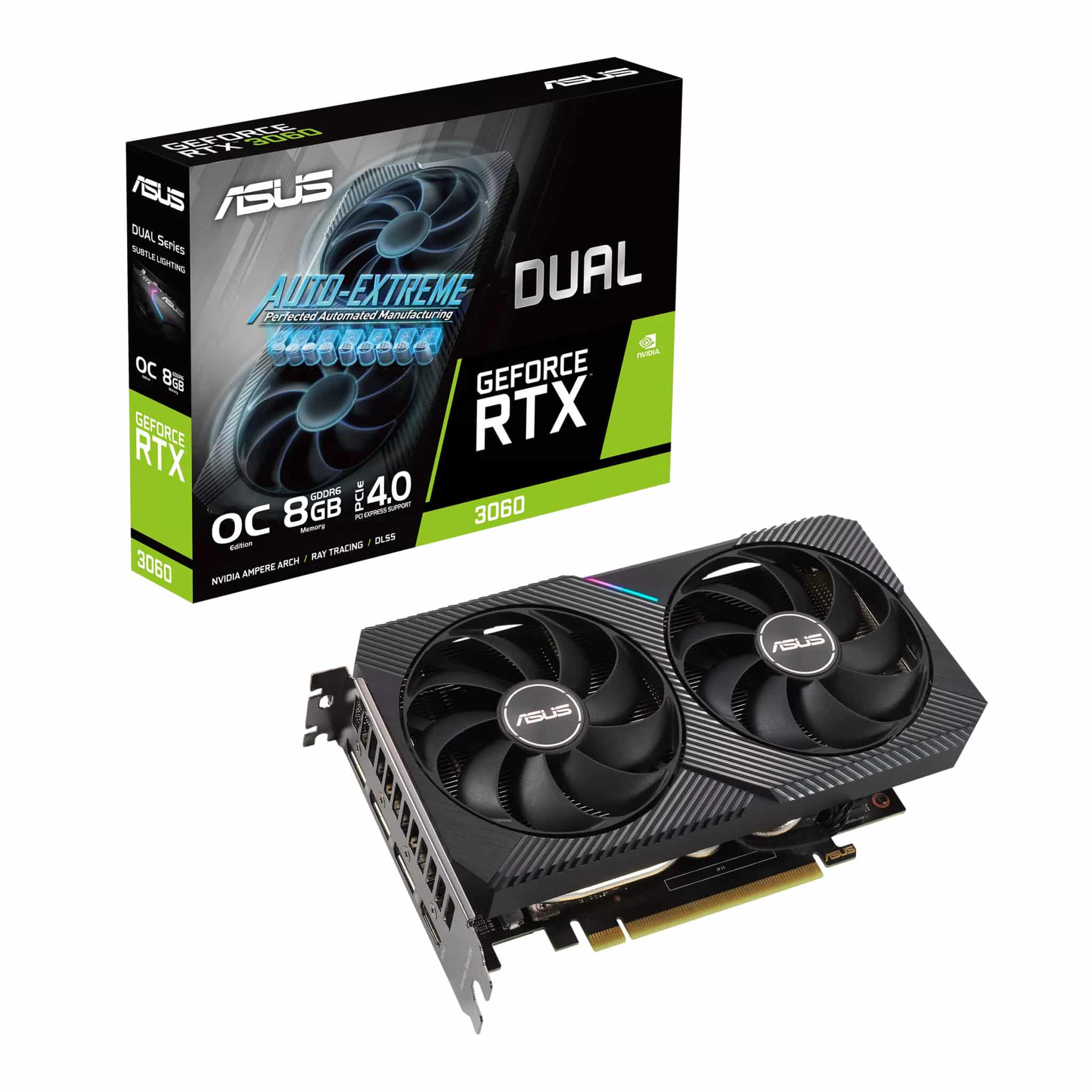 ASUS Dual RTX 3060 OC Edition 8GB