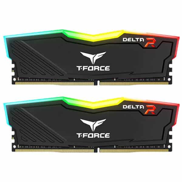 TeamGroup T-Force Delta RGB 32GB (16GBx2) DDR4 3200MHz (Black)