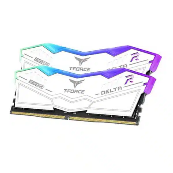 TeamGroup T-Force Delta RGB 32GB (16GBx2) DDR5 6400MHz (White)